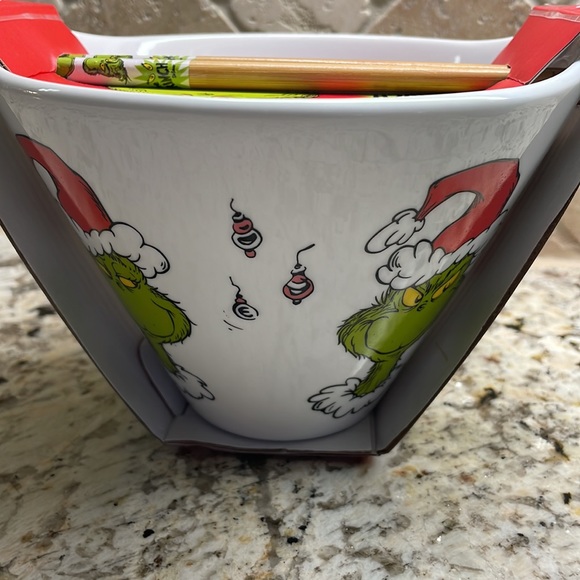 Dr. Seuss | Dining | Dr Seuss Grinch Ramen Bowl Chopsticks | Poshmark